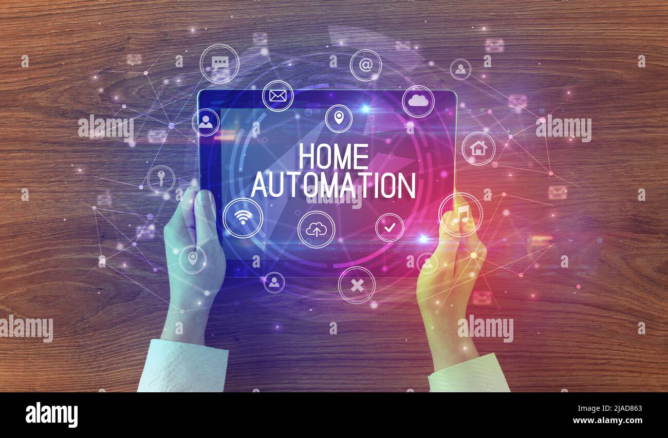 Close-up of a tablet with inscription Stock Photo - Alamy