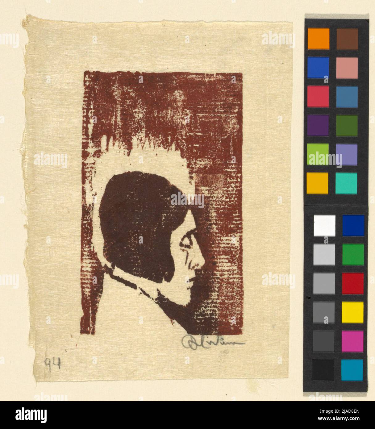 Frauenkopf ". Karl Wiener (1901-1949), artist Stock Photo - Alamy