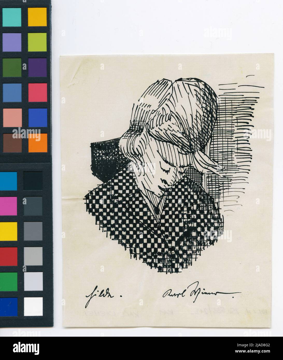 Hilde". Karl Wiener (1901—1949), Artist Stock Photo - Alamy