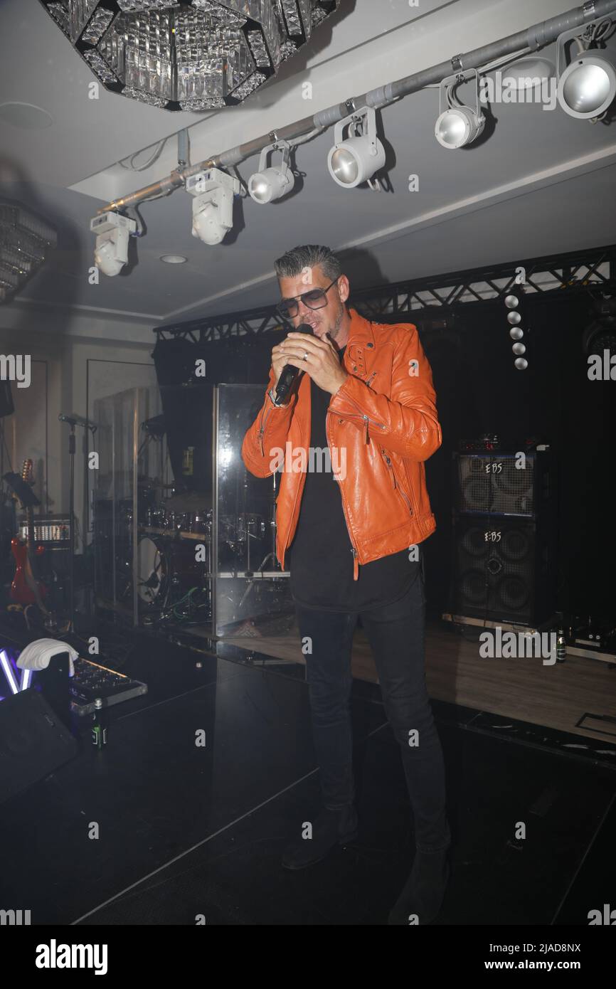 Johan Waem aka Danzel bei einem Live-Auftritt in der Villa Toro ...