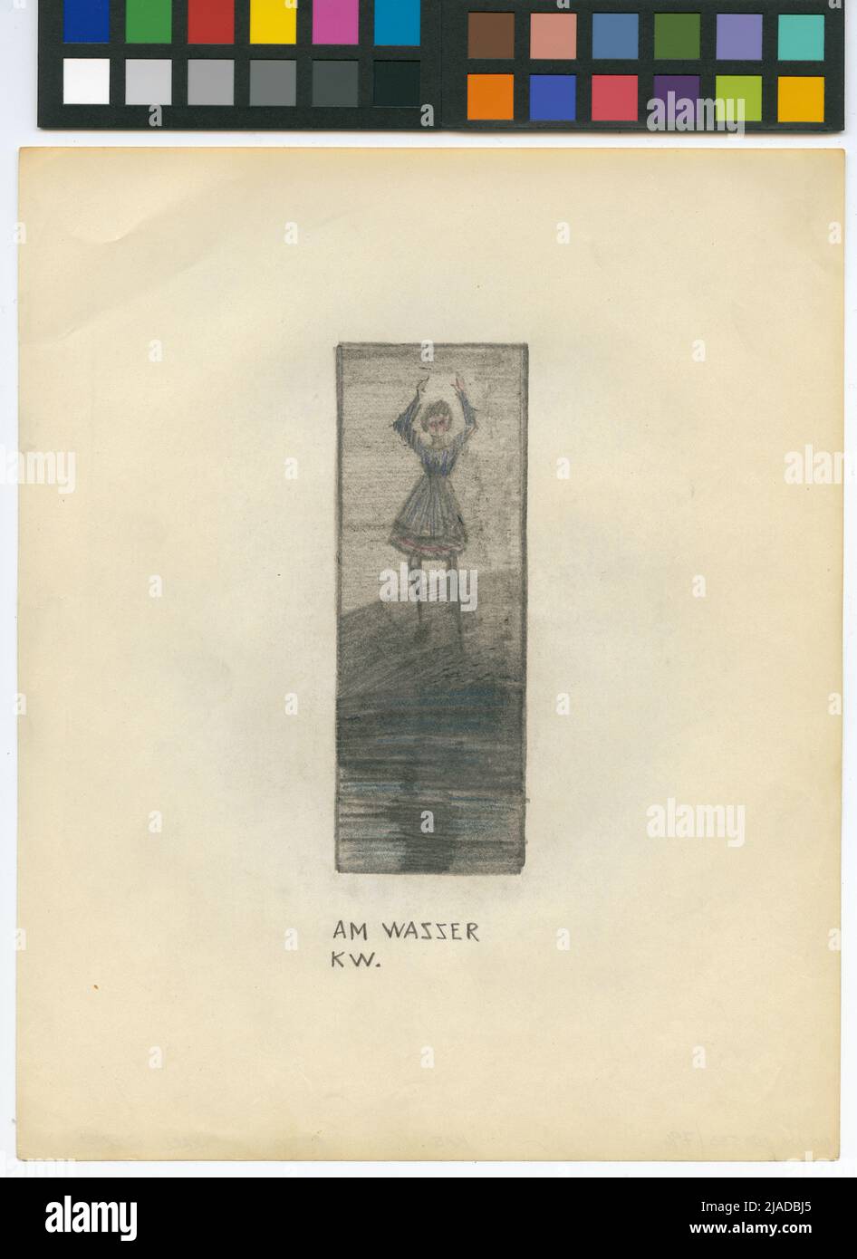 On the water ". Karl Wiener (1901-1949), artist Stock Photo - Alamy