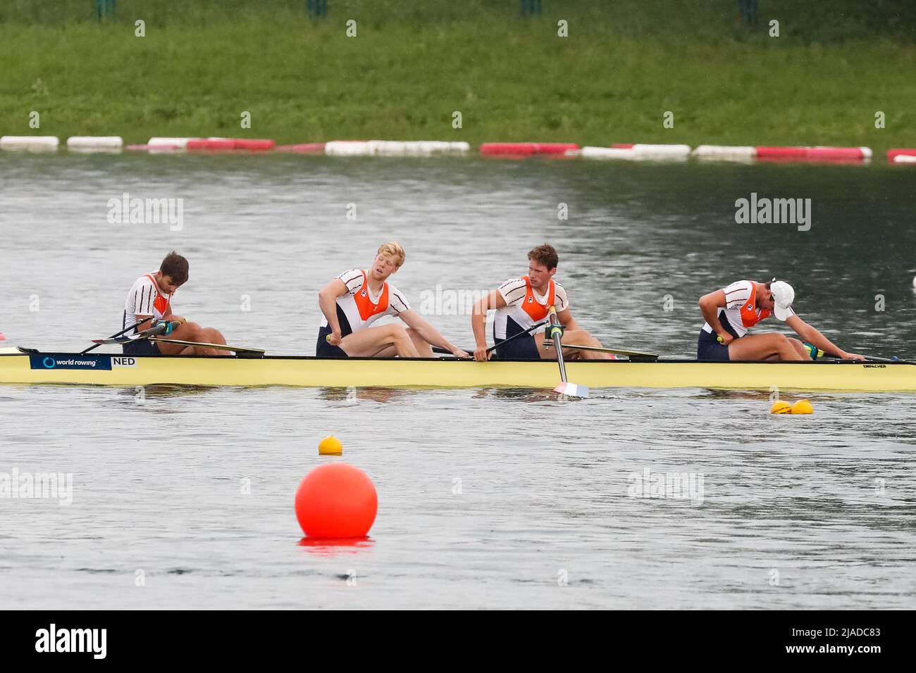 BELGRADE, SERBIA - MAY 29: Lars Kreiter of the Netherlands, Noud ...