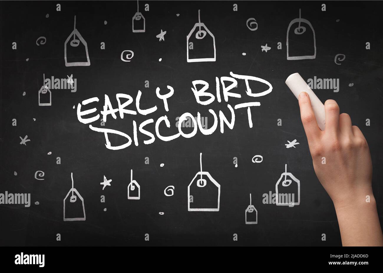 Hand drawing early bird hi-res stock photography and images - Alamy