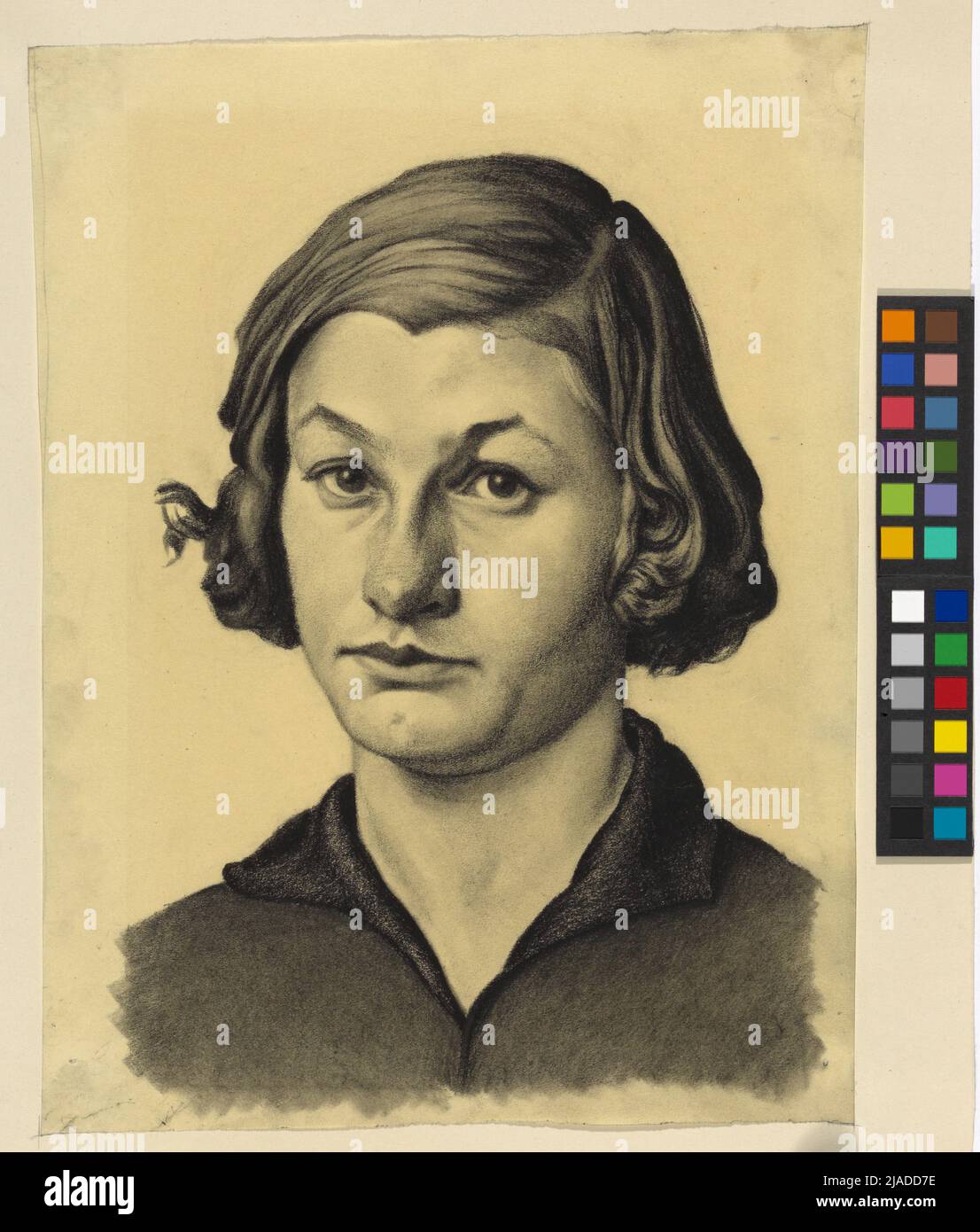 Portrait. Karl Wiener (1901-1949), artist Stock Photo - Alamy