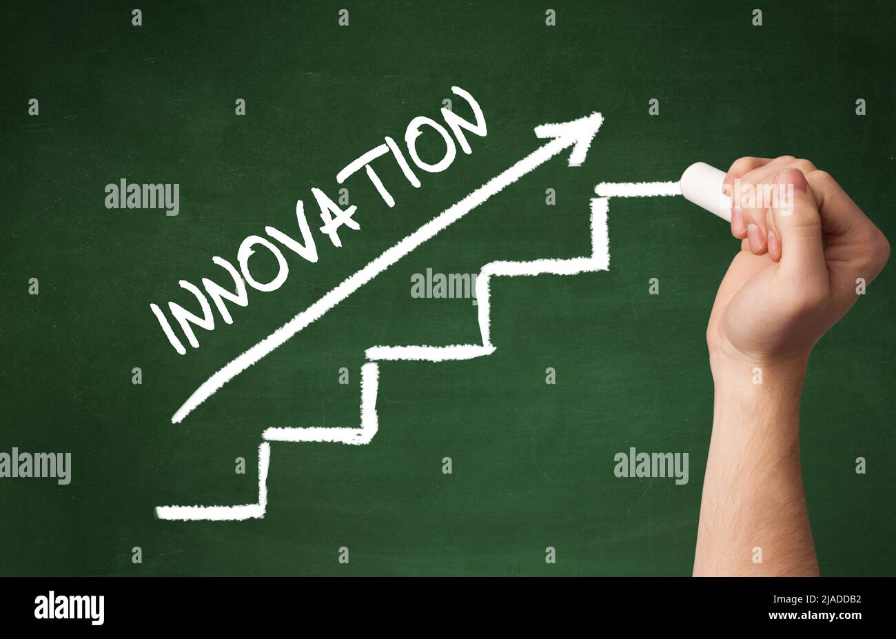 Hand drawing business concept concept Stock Photo - Alamy