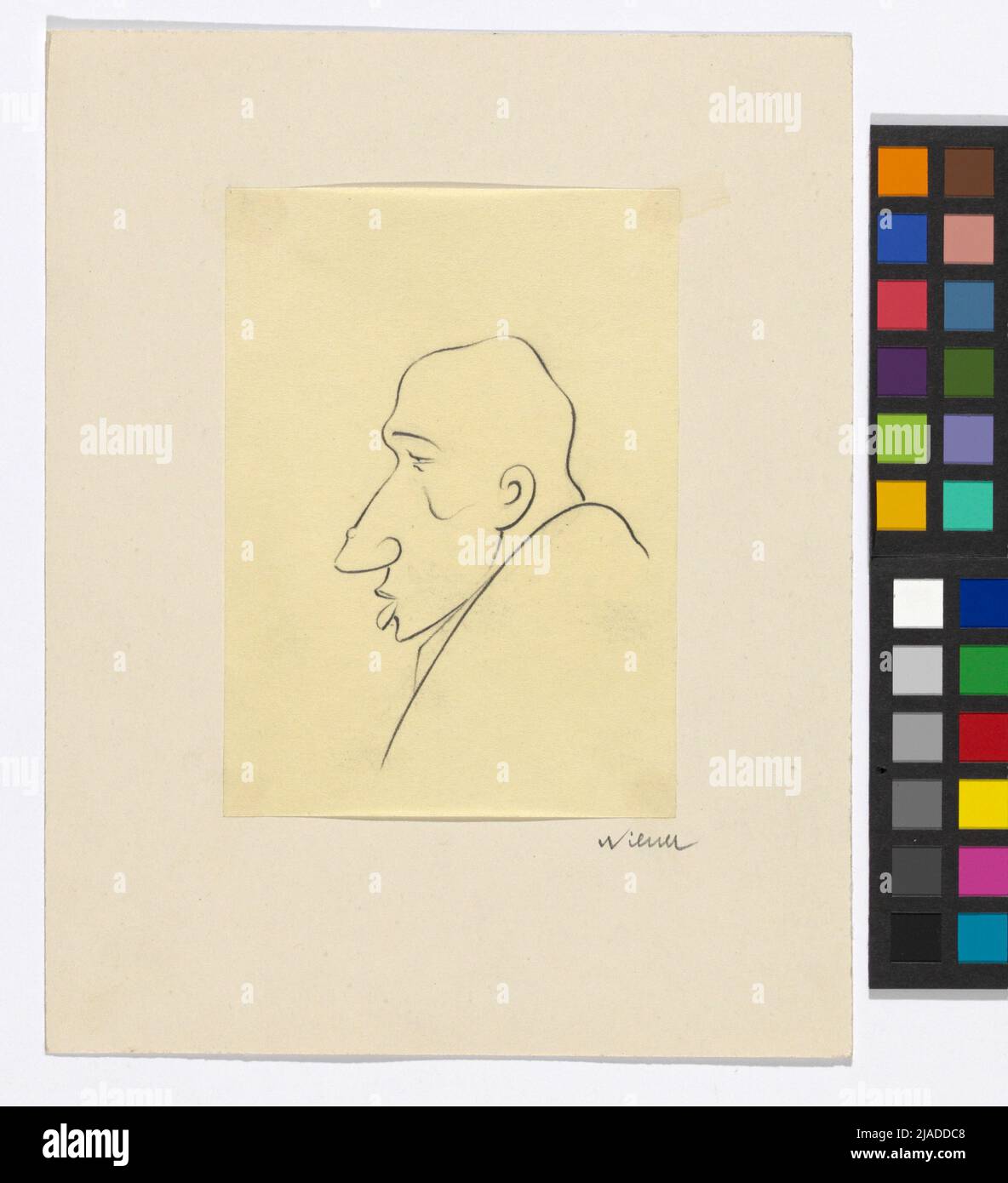 Cartoon. Karl Wiener (1901-1949), artist Stock Photo - Alamy