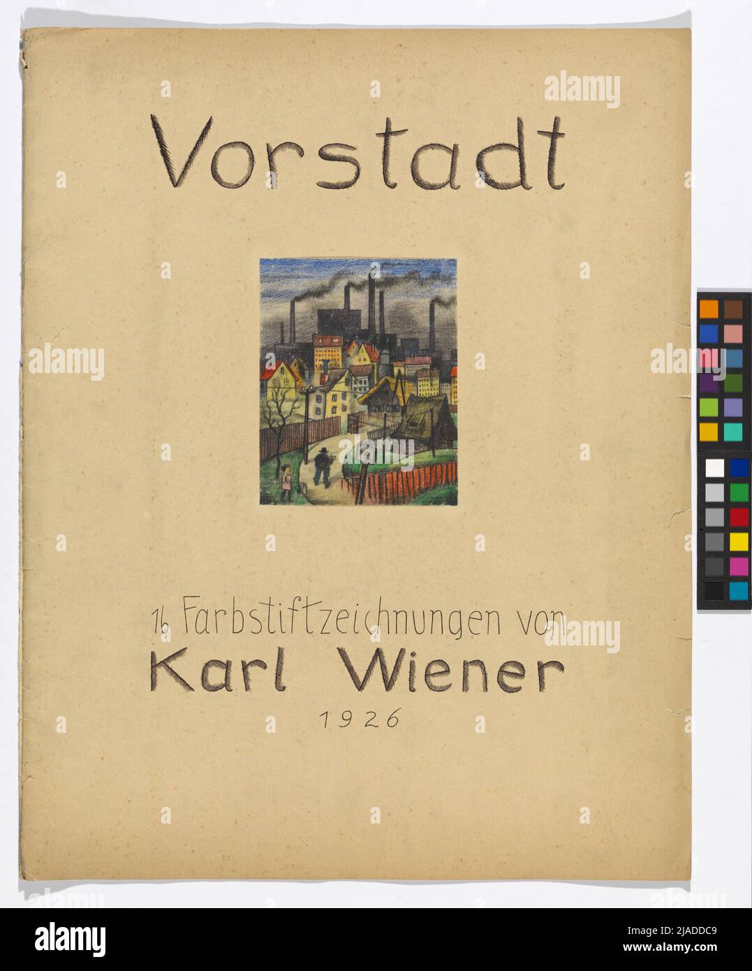 Suburb ". Karl Wiener (1901-1949), artist Stock Photo - Alamy