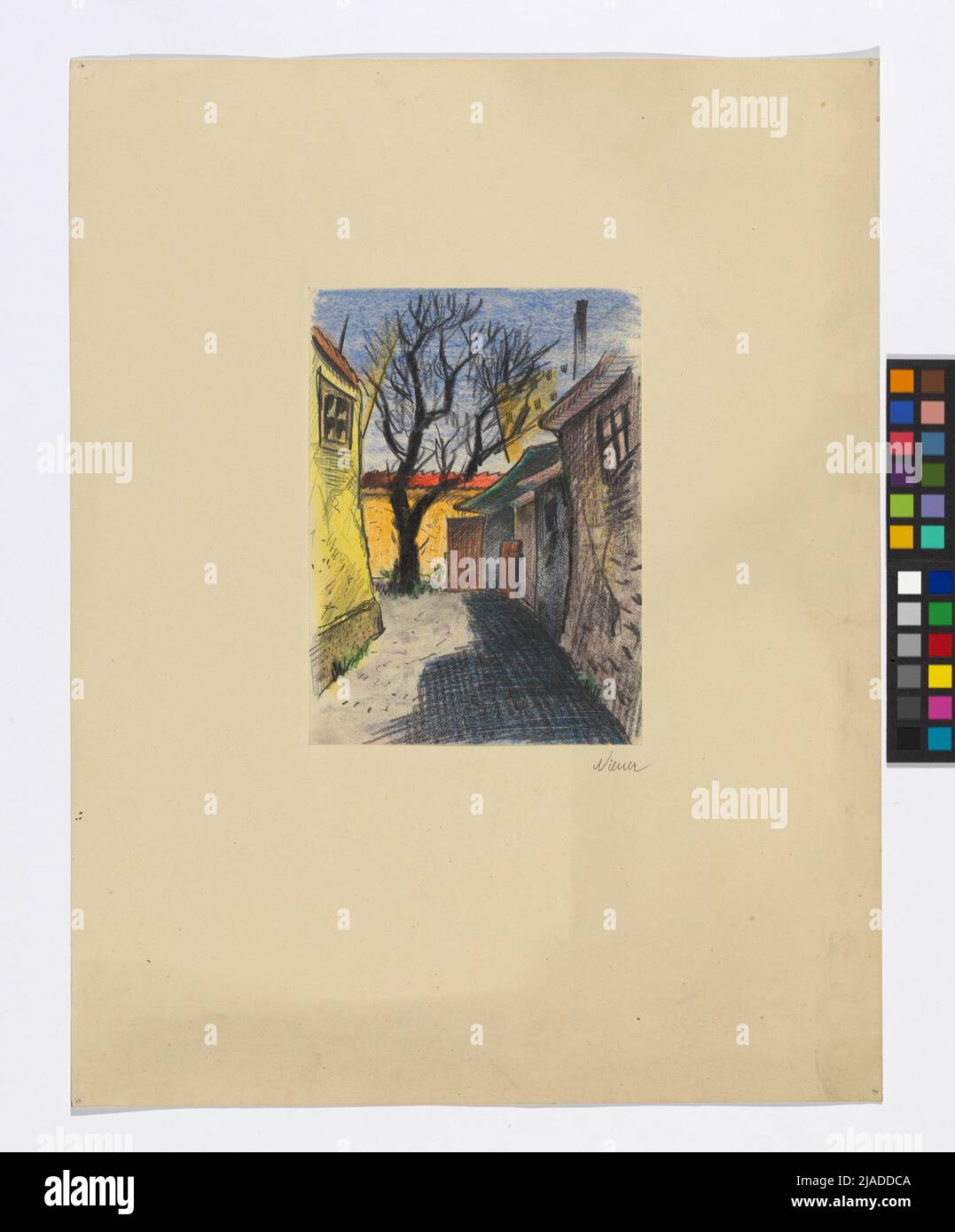 Suburb ". Karl Wiener (1901-1949), artist Stock Photo - Alamy