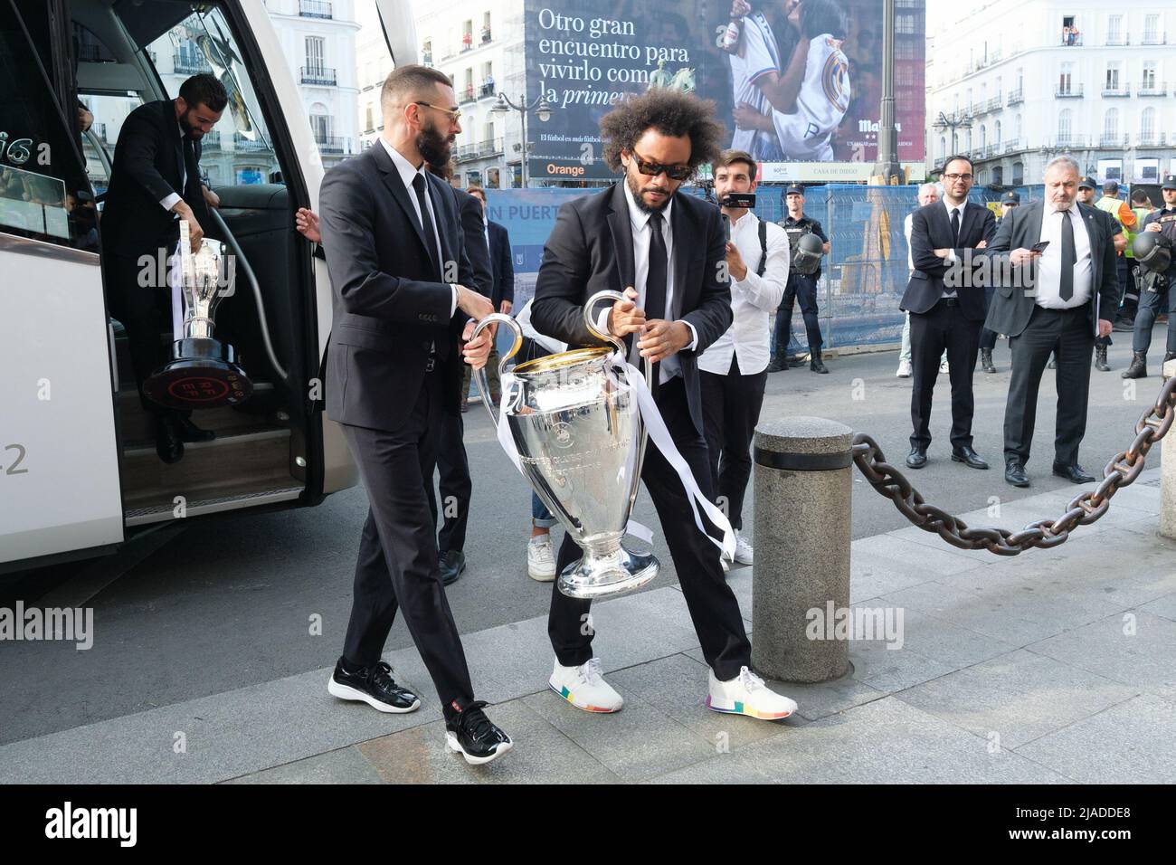 Karim benzema 2022 celebration hi-res stock photography and images - Alamy