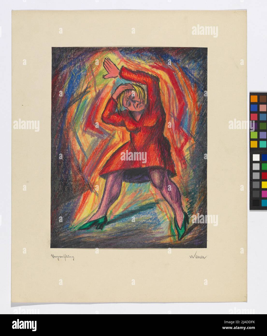 Despair ". Karl Wiener (1901-1949), artist Stock Photo - Alamy