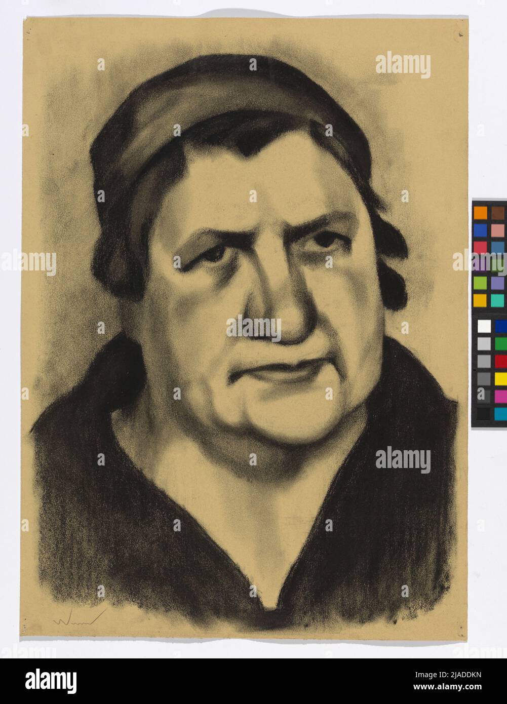 female portrait. Karl Wiener (1901-1949), artist Stock Photo - Alamy