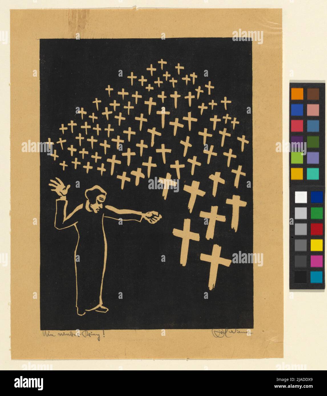 Never again war ". Karl Wiener (1901-1949), artist Stock Photo - Alamy