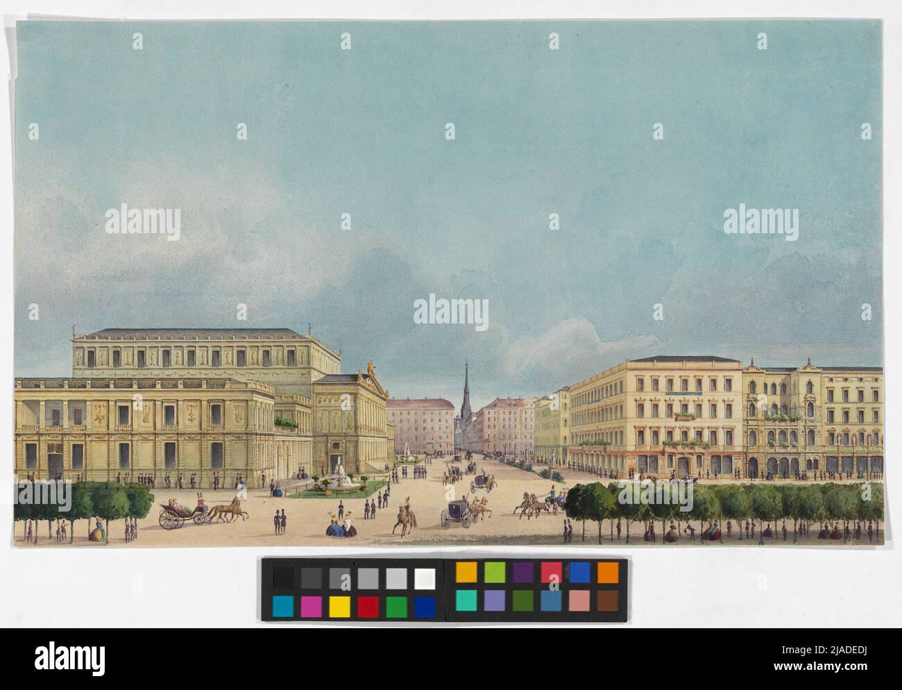 City expansion project No. 59: Opera House. Ludwig Christian Förster ...