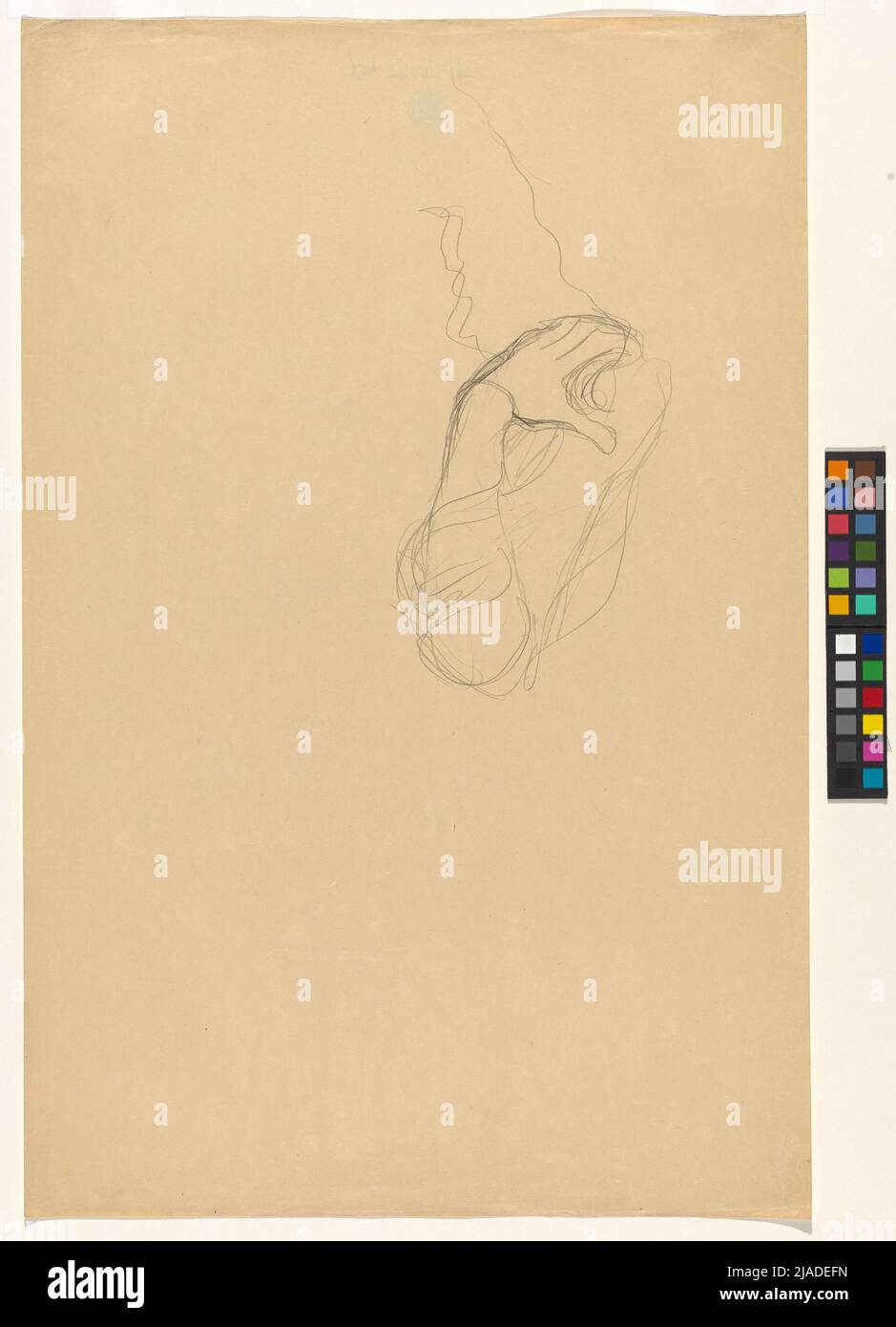 Female arm study. Gustav Klimt (1862-1918), artist Stock Photo - Alamy