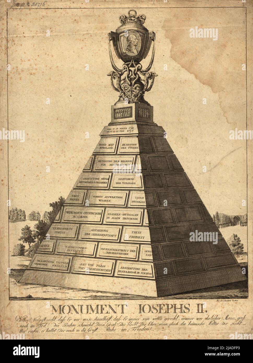 Monument Josephs II. "(The acts of Joseph II as building blocks of a ...