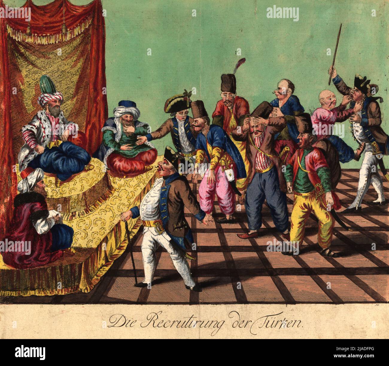 The recruitment of the Turks. "The recruitment of the Turks ...