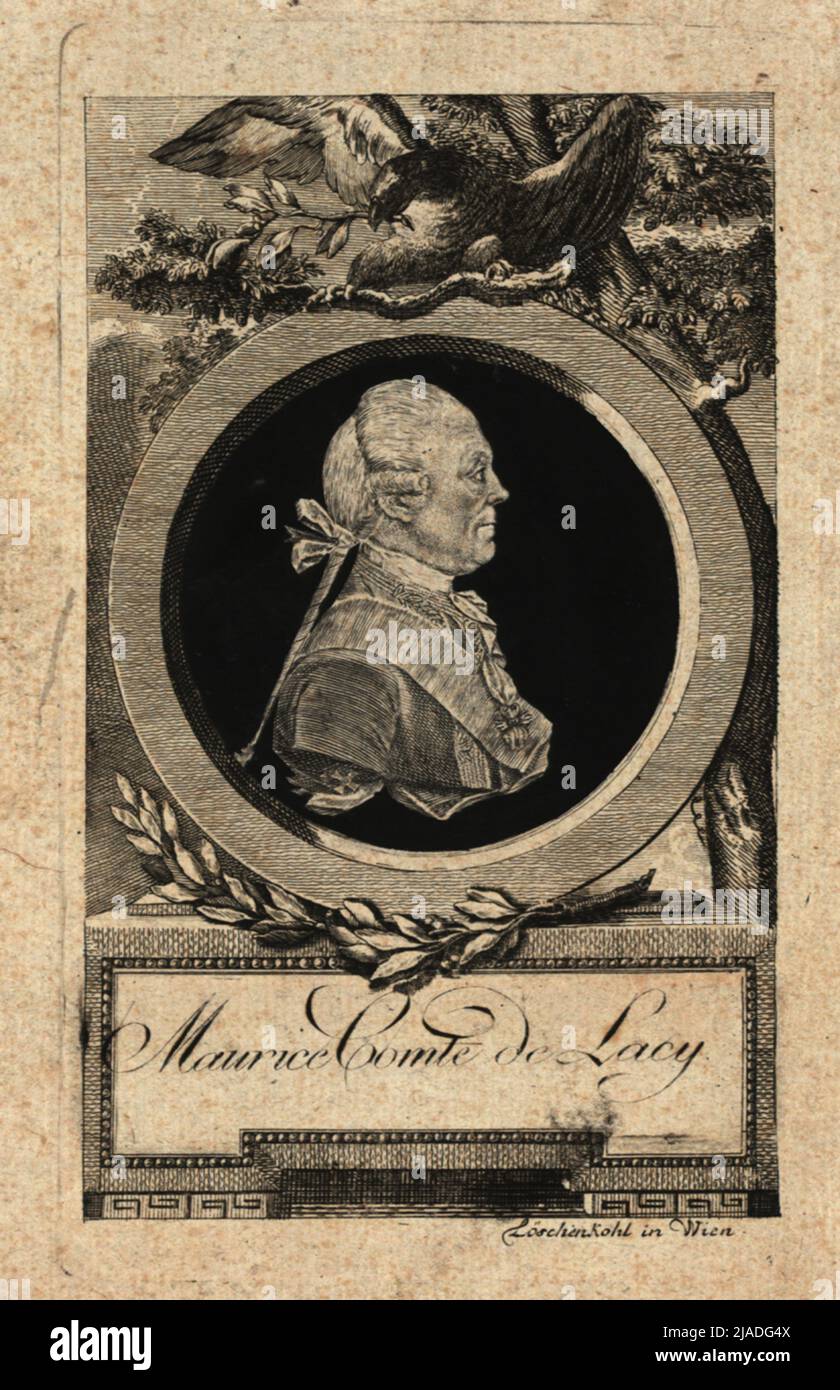 Franz Moritz Graf von Lacy (1725-1801), field marshal. Johann ...