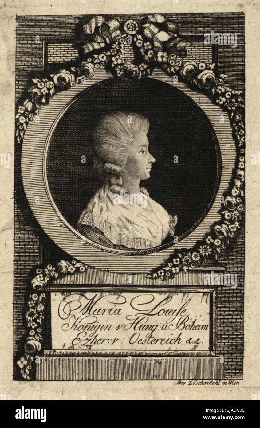 Ref.: "Maria Louise (...)". Maria Ludovica (1745-1792), third wife of ...