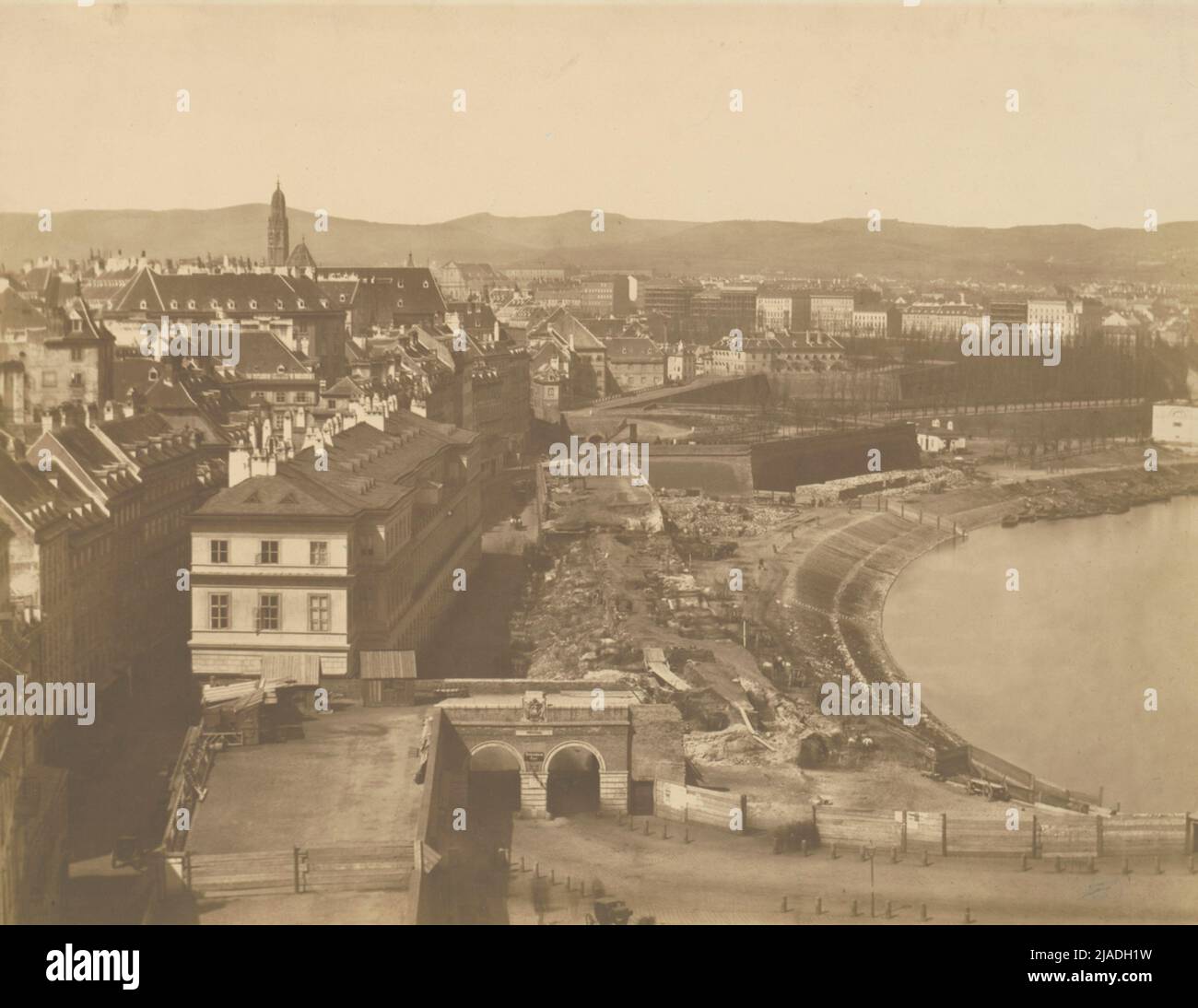 City fortification: red tower gate and red tower baste egg during the ...