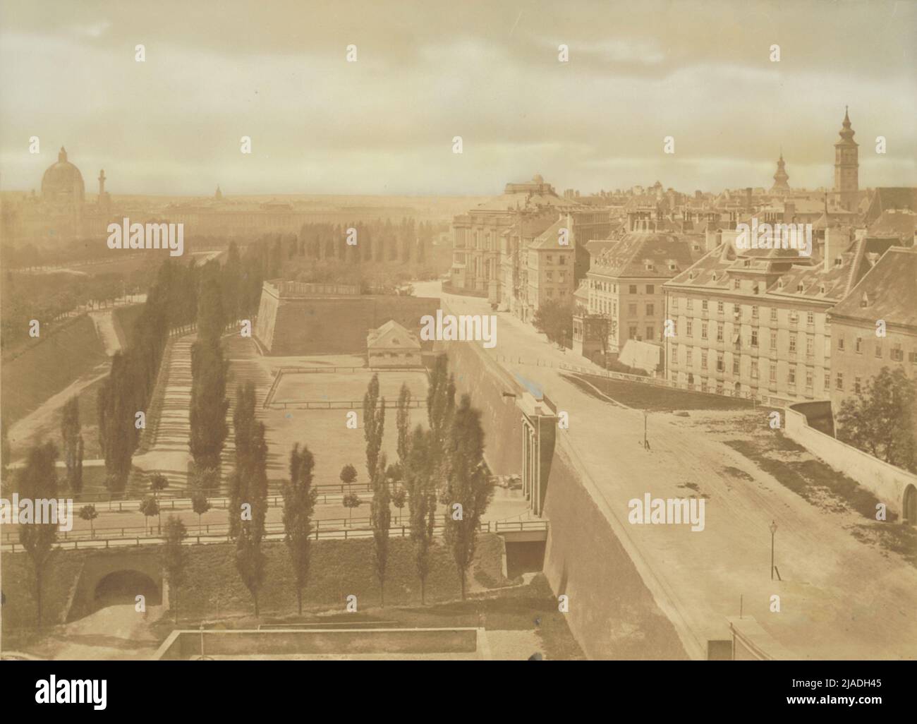 City fortification: Stubentor and Stubentorbastei. k. k. Hof- und ...