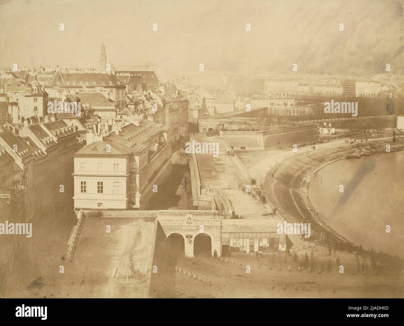 City fortification: red tower gate and red tower baste egg before ...