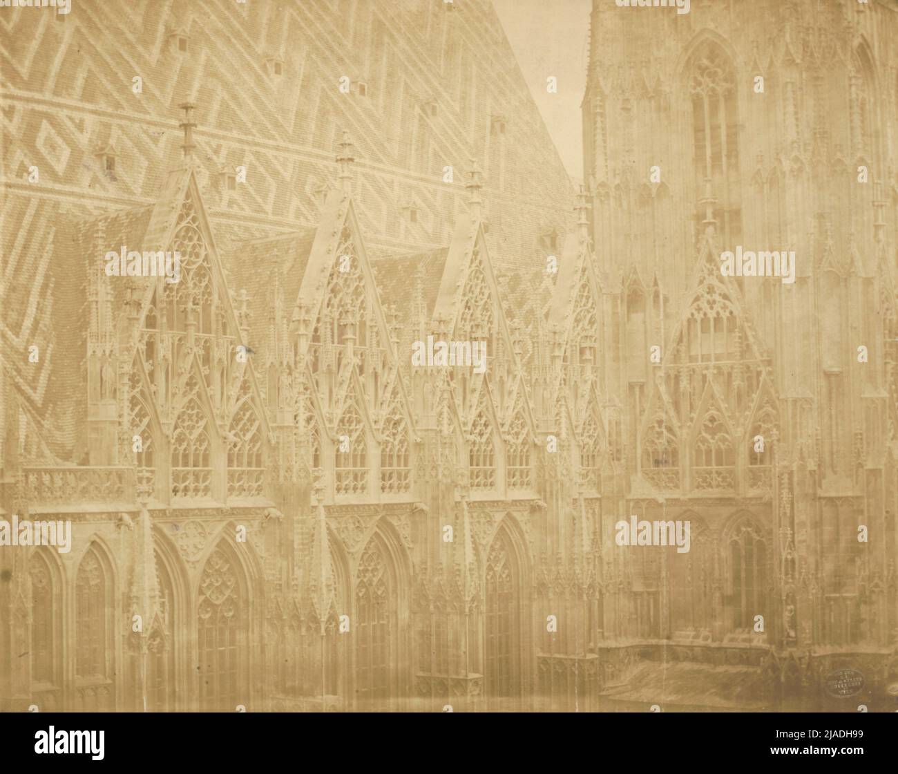 The gable on the south side of St. Stephen's Cathedral .. 1 ...