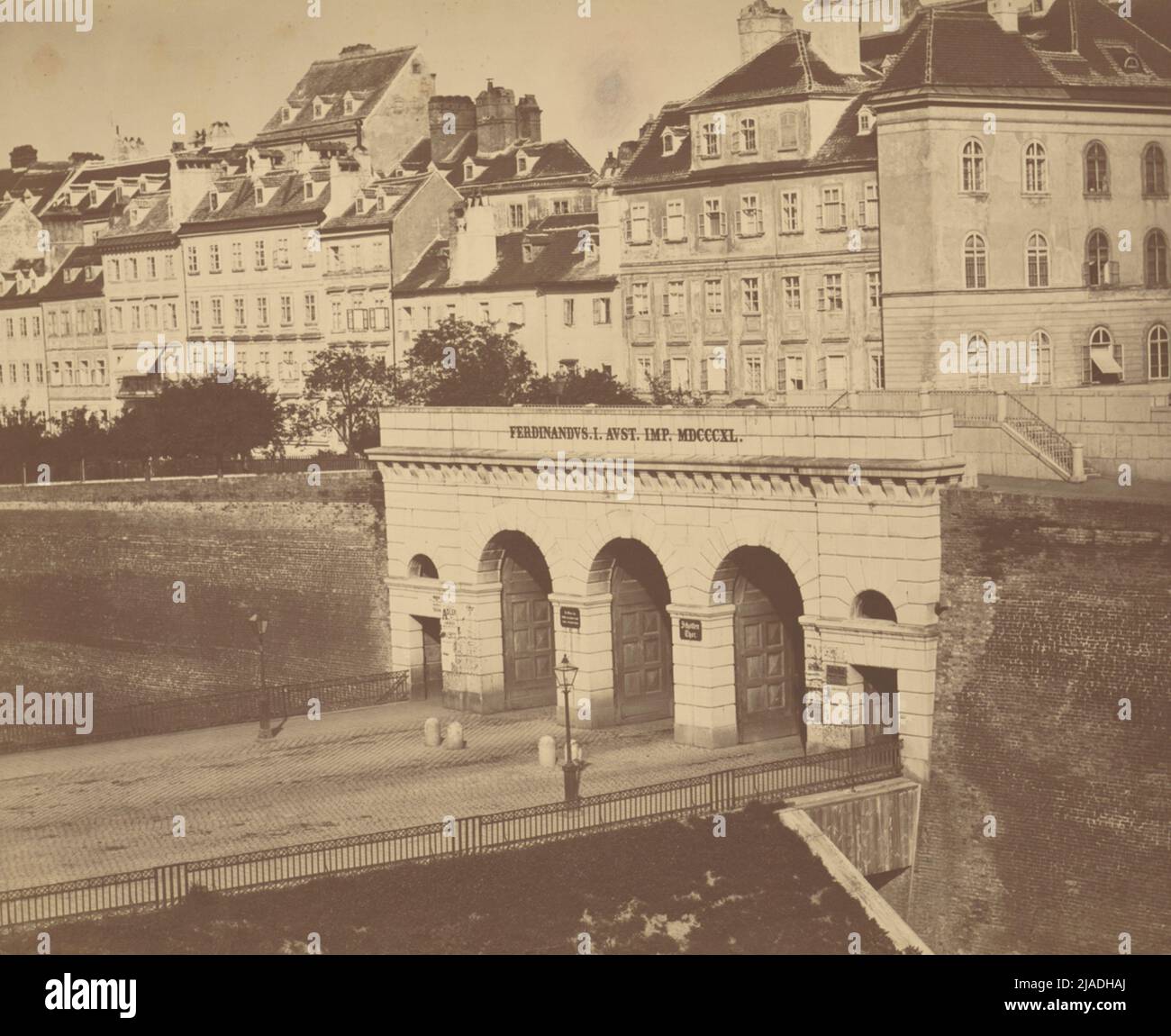 City fortification: Schottentor. k. k. Hof- und Staatratdruckerei ...