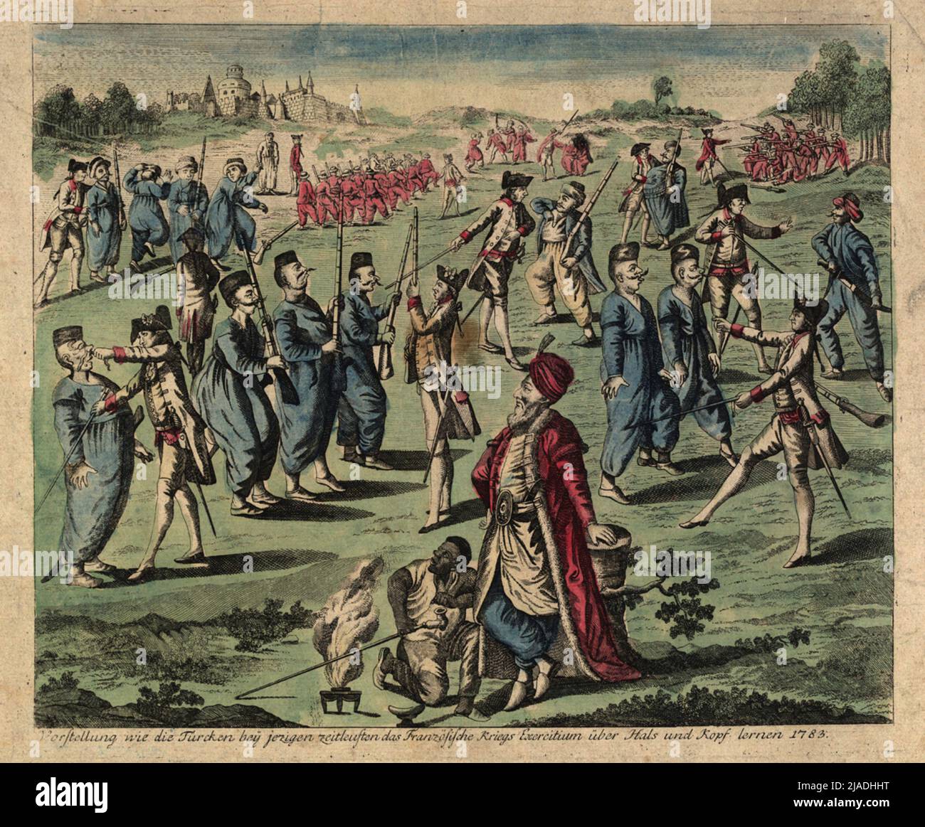 Presentation of how the Turks (...) Learn the French War Exercitium ...