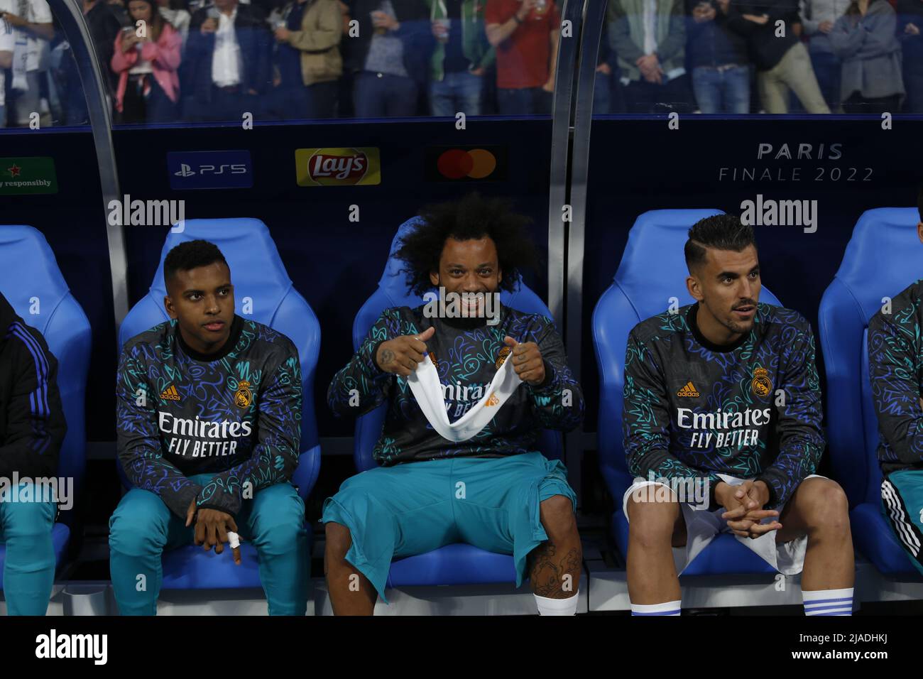 Marcelo Vieira da Silva Júnior, known as Marcelo (C) of Real Madrid ...