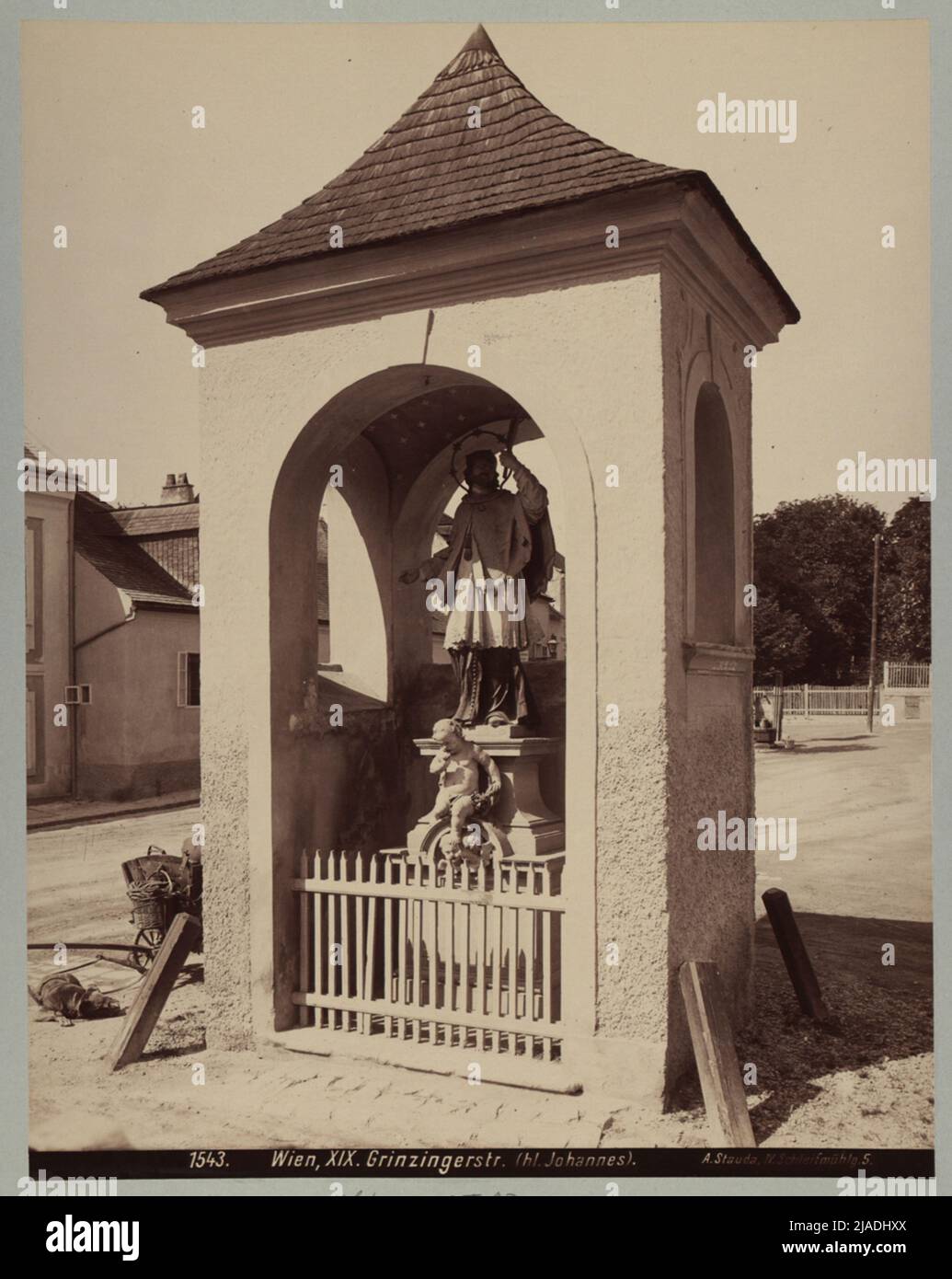 Chapel of st john nepomuk chapel hi-res stock photography and images ...
