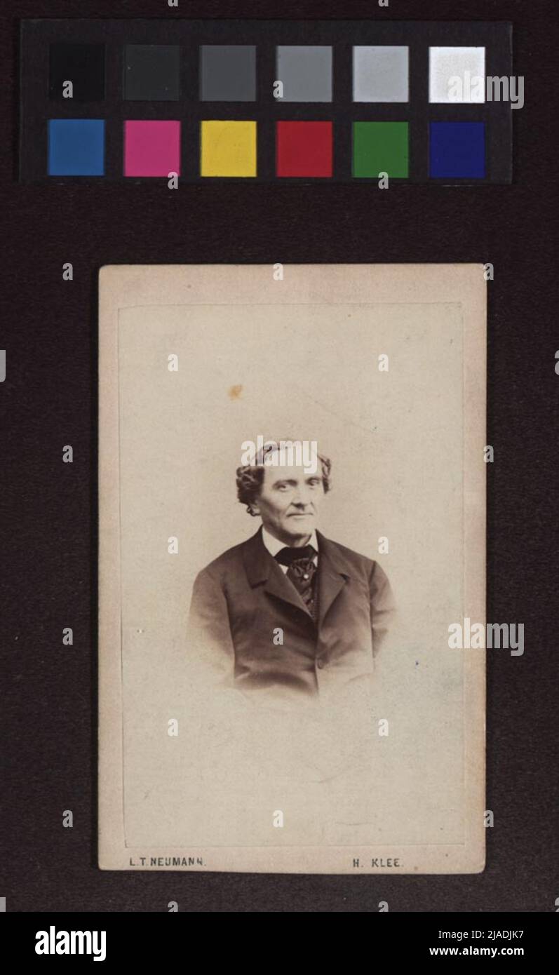 Johann Nestroy (1801-1862), playwright, actor, opera singer. Hermann ...