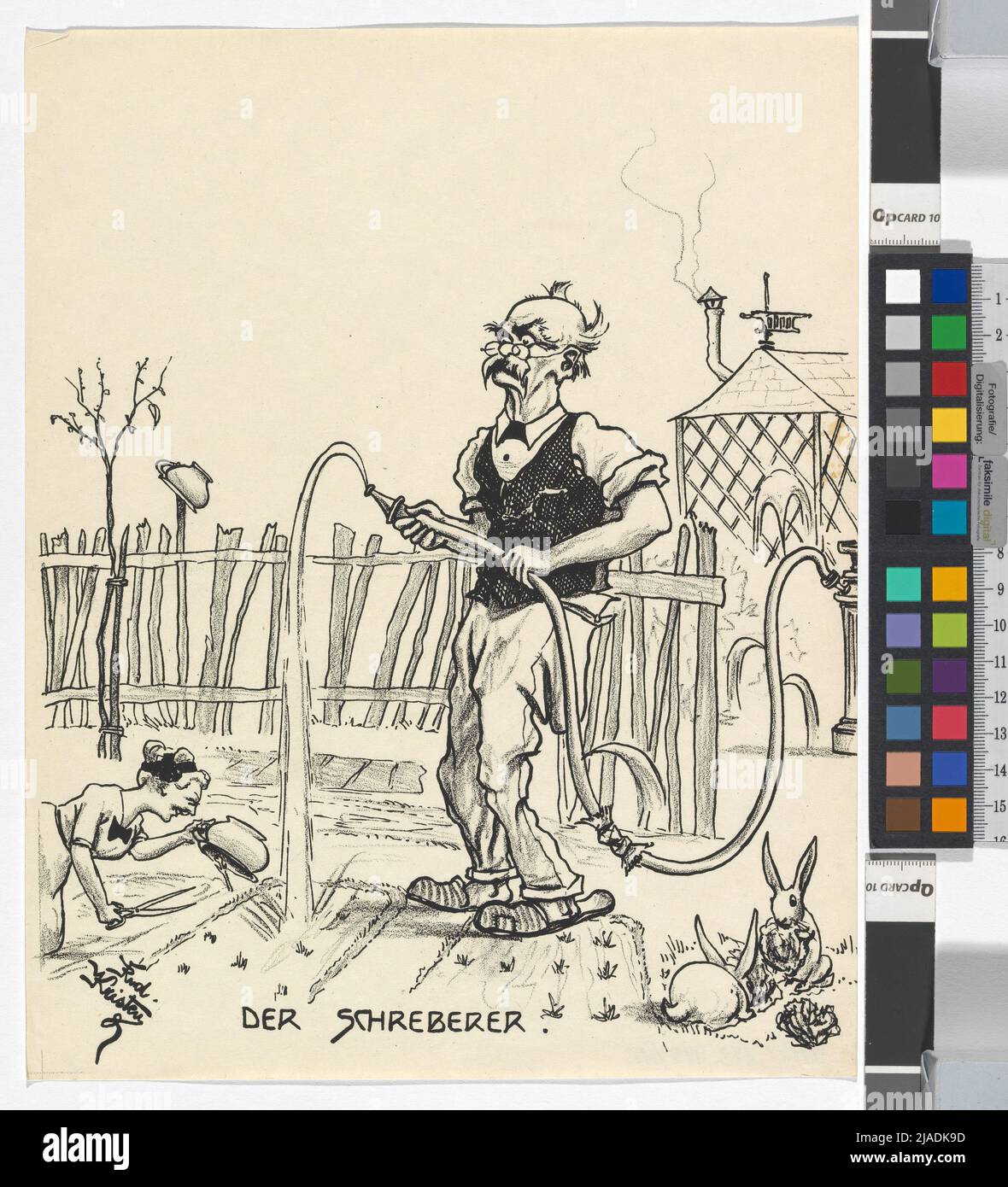 Film works "Wiener Type": "The Schreberer." [Schrebergärtner]. Rudolf ...