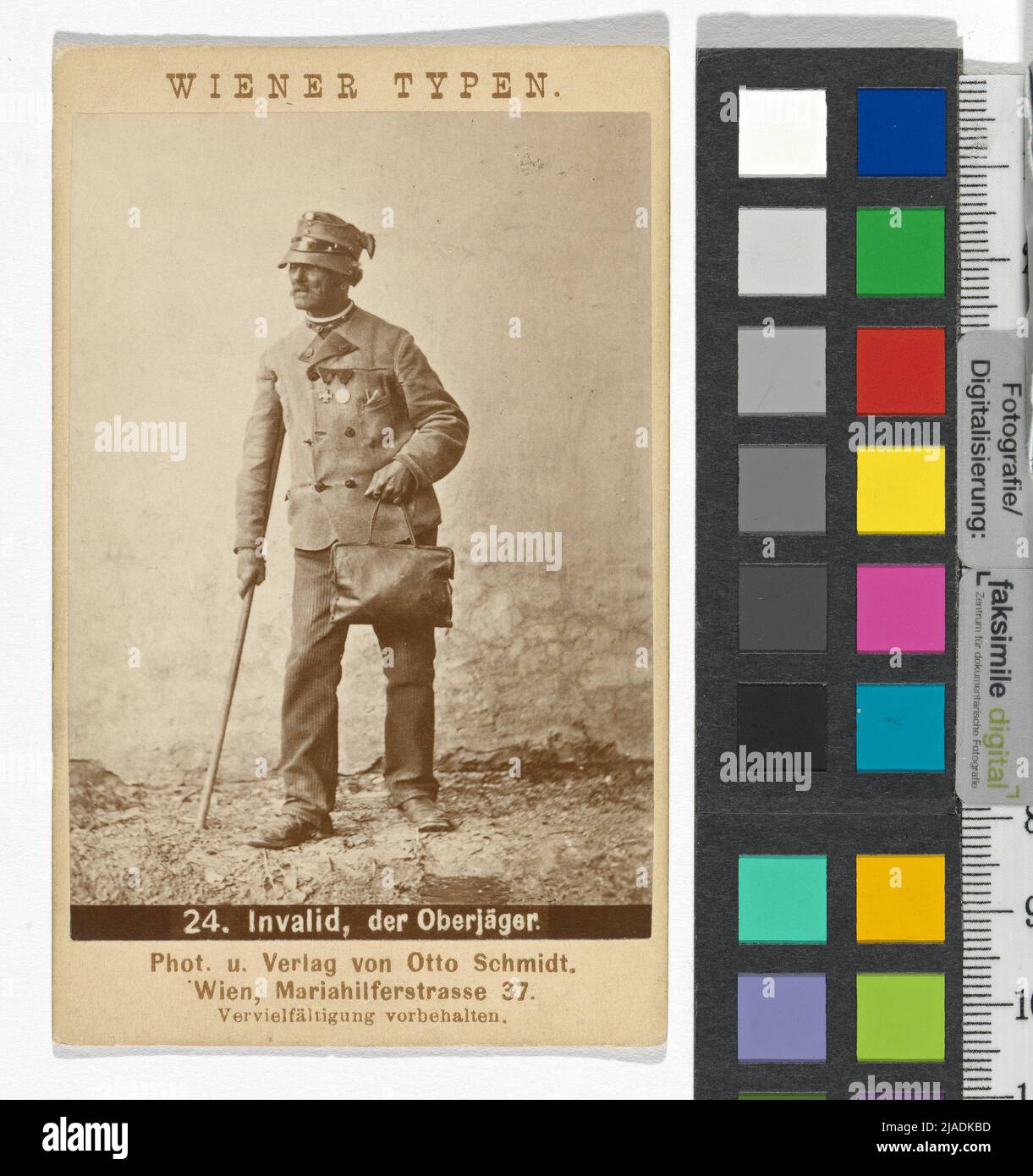 Wiener types ", No. 24:" Invalid, the senior hunter. ". Otto Schmidt ...