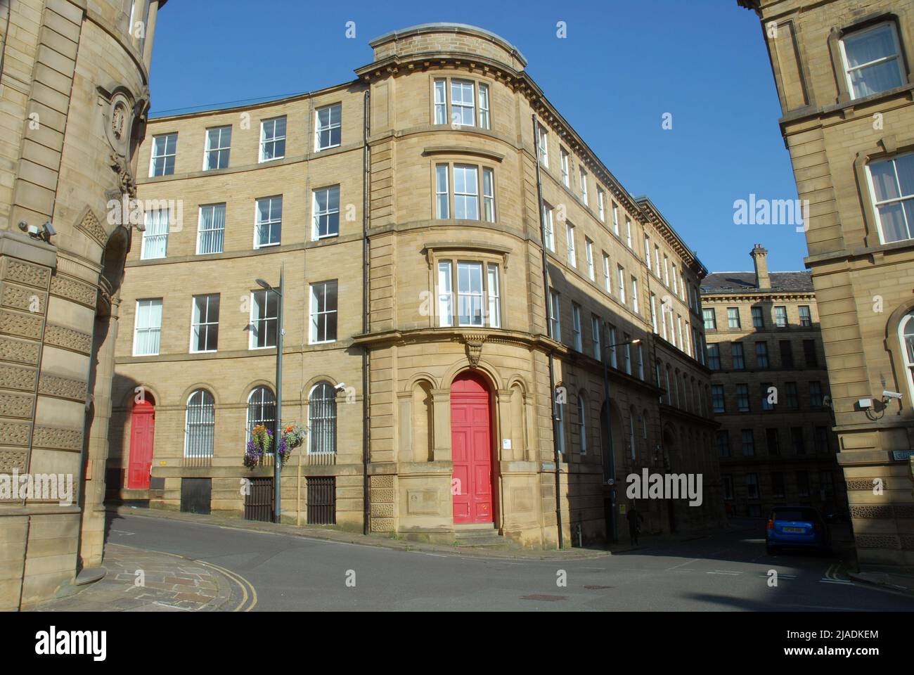 Converted Textile Mill Warehouses, Little Germany, Bradford Stock Photo ...
