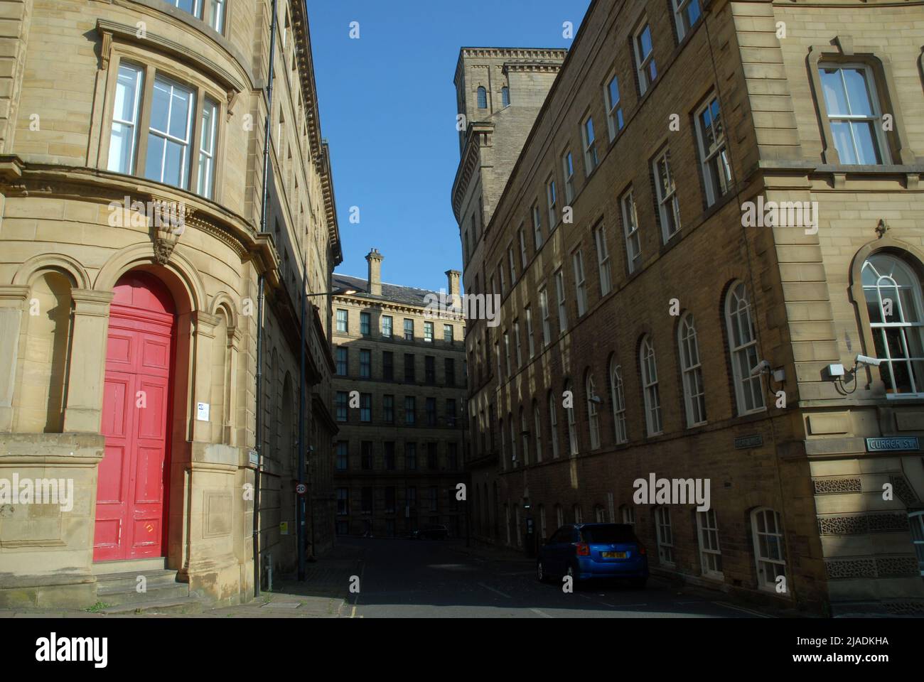 Converted Textile Mill Warehouses, Little Germany, Bradford Stock Photo ...