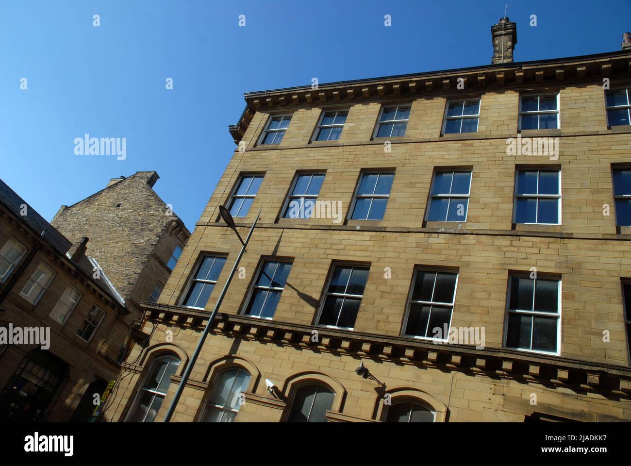 Converted Textile Mill Warehouses, Little Germany, Bradford Stock Photo ...