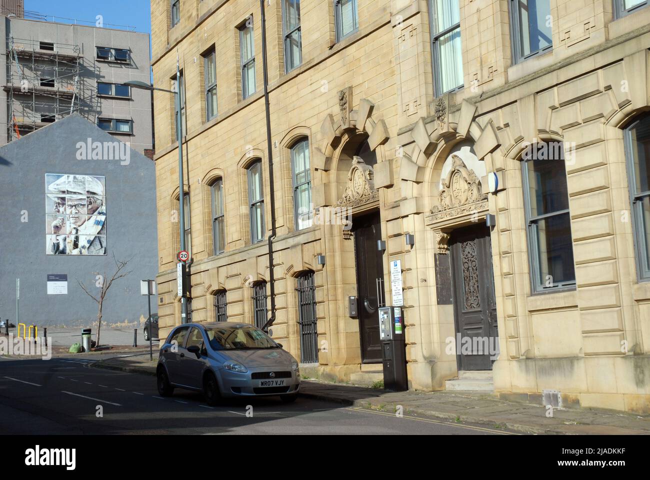 Converted Textile Mill Warehouses, Little Germany, Bradford Stock Photo ...