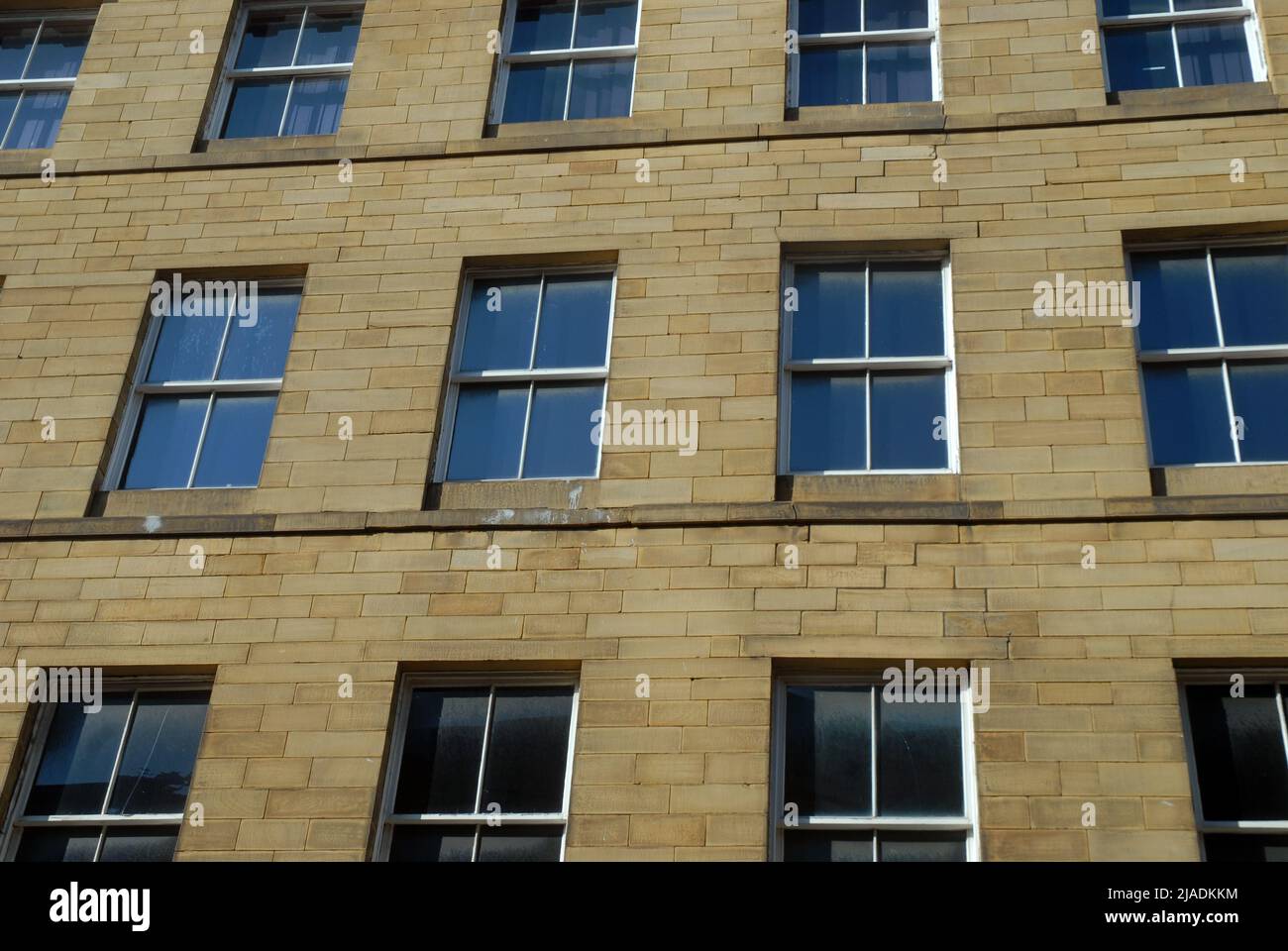 Converted Textile Mill Warehouses, Little Germany, Bradford Stock Photo ...