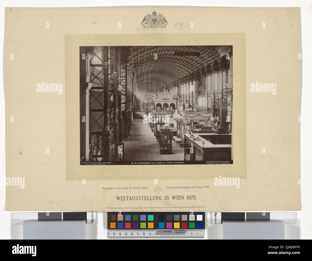 World Exhibition 1873: Industrial Palace, Hauptgalerie (No. 99 ...