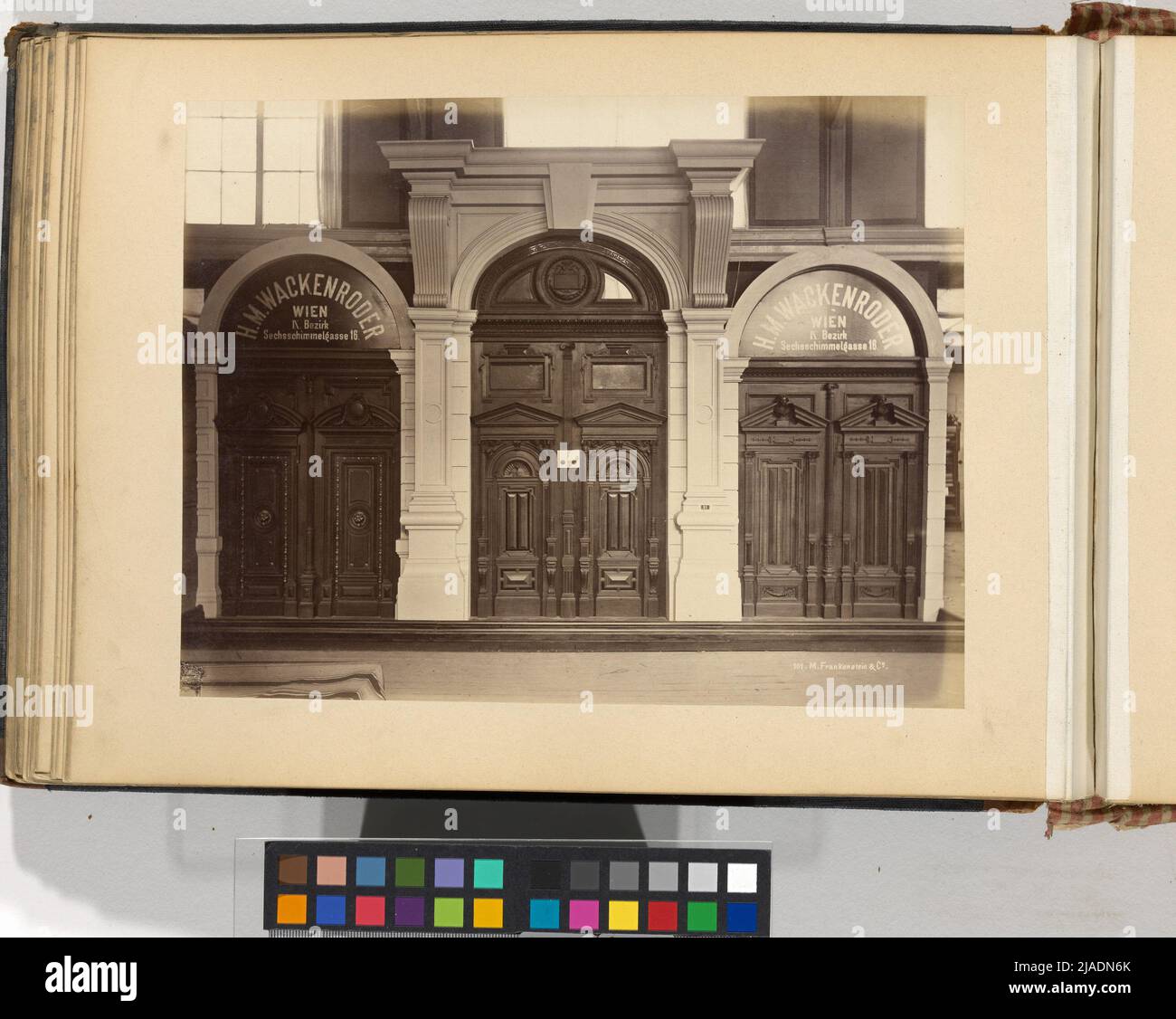 World Exhibition 1873: Haustor exhibition by C. Wackenroder (No. 101 ...