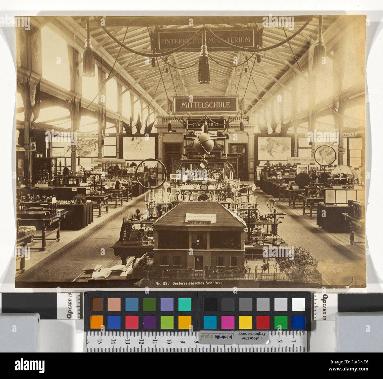 World Exhibition 1873: Austrian school system (No. 526). Michael ...