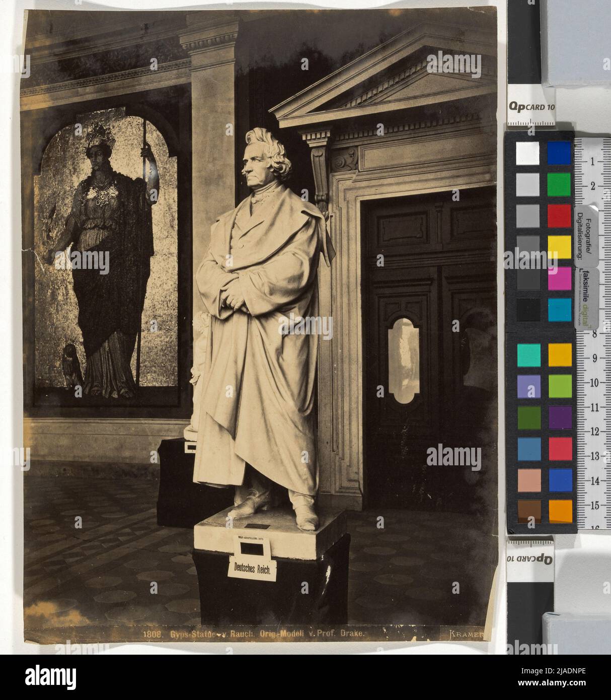 World Exhibition 1873: Christian Daniel Rauch, plaster model by ...