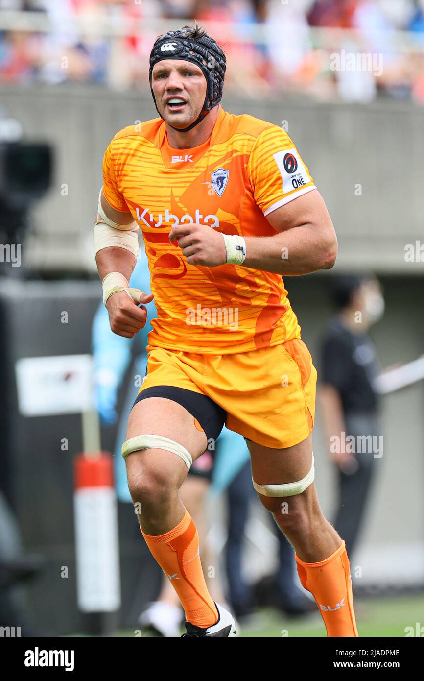 Tokyo, Japan. 28th May, 2022. Pieter Lappies Labuschagne () Rugby ...