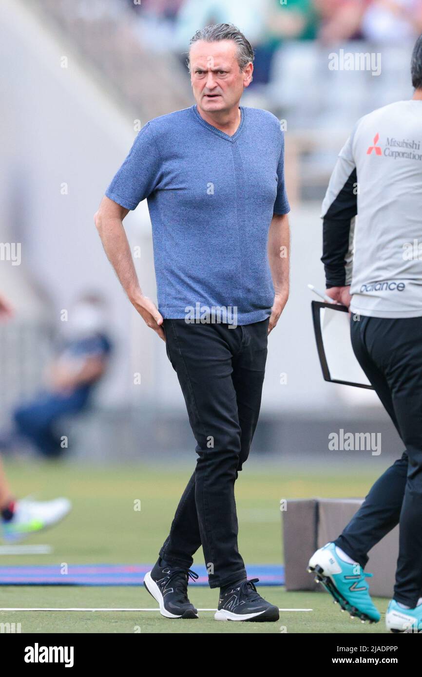 Tokyo, Japan. 29th May, 2022. Albert Puig Ortoneda head coach (FC Tokyo) Football/Soccer : 2022 ...