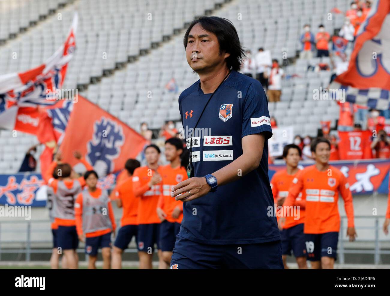 Tokyo, Japan. 28th May, 2022. Hideaki Kitajima (Ardija) Football/Soccer : 2022 J2 League match ...