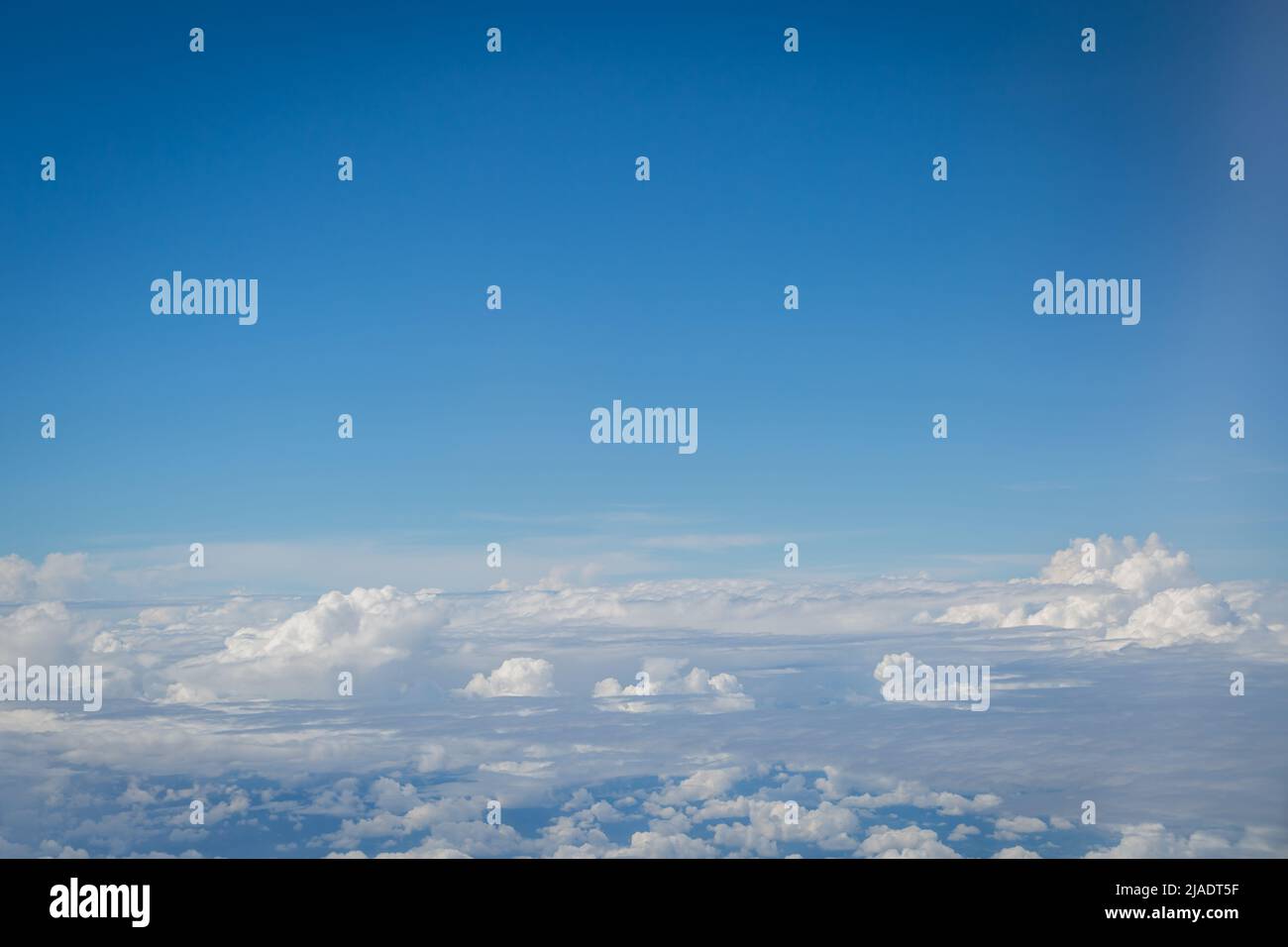 sky and clouds view from airplan background Stock Photo - Alamy