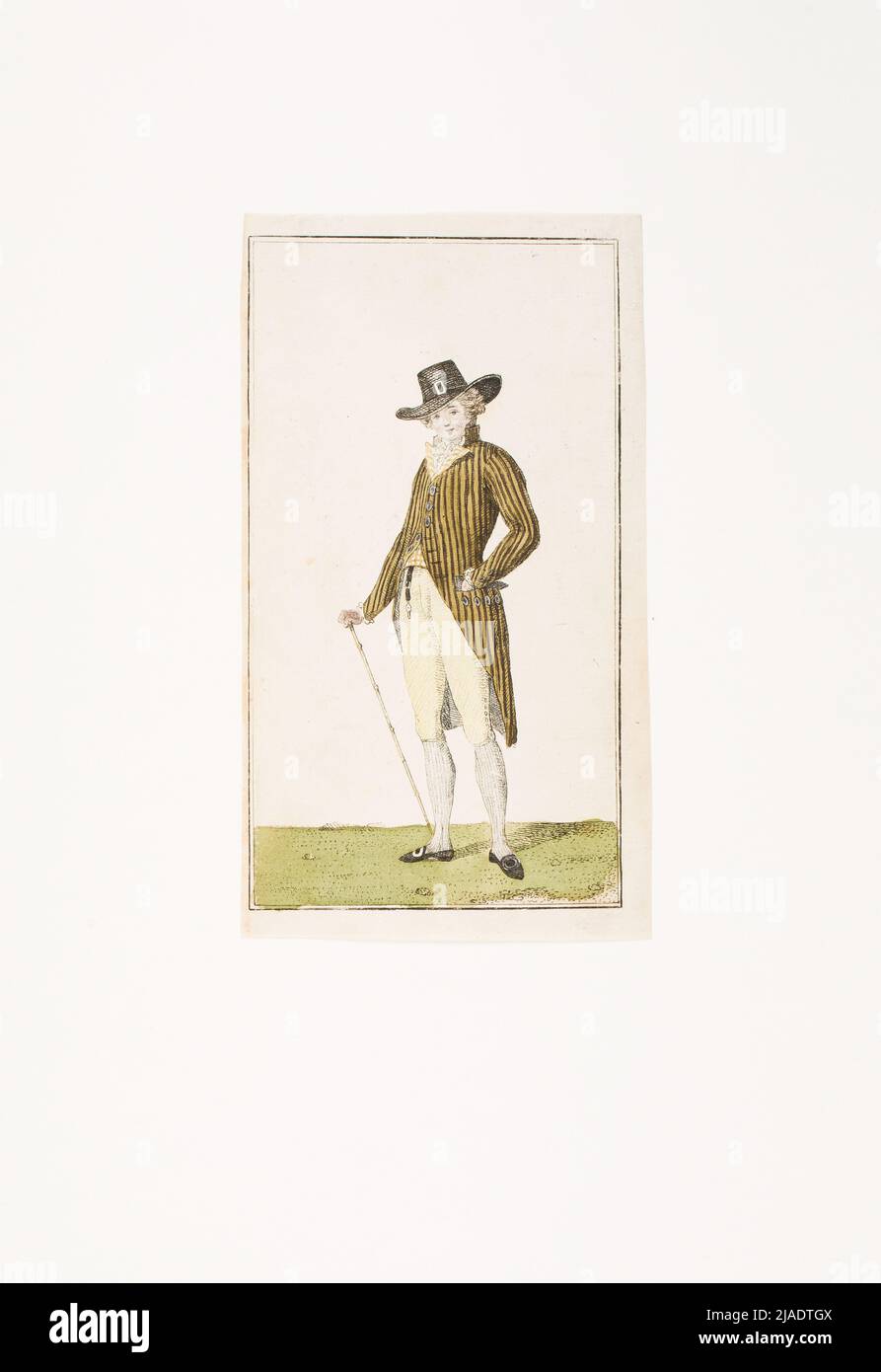 Fashion image: "English men's fashion". Unknown Stock Photo - Alamy