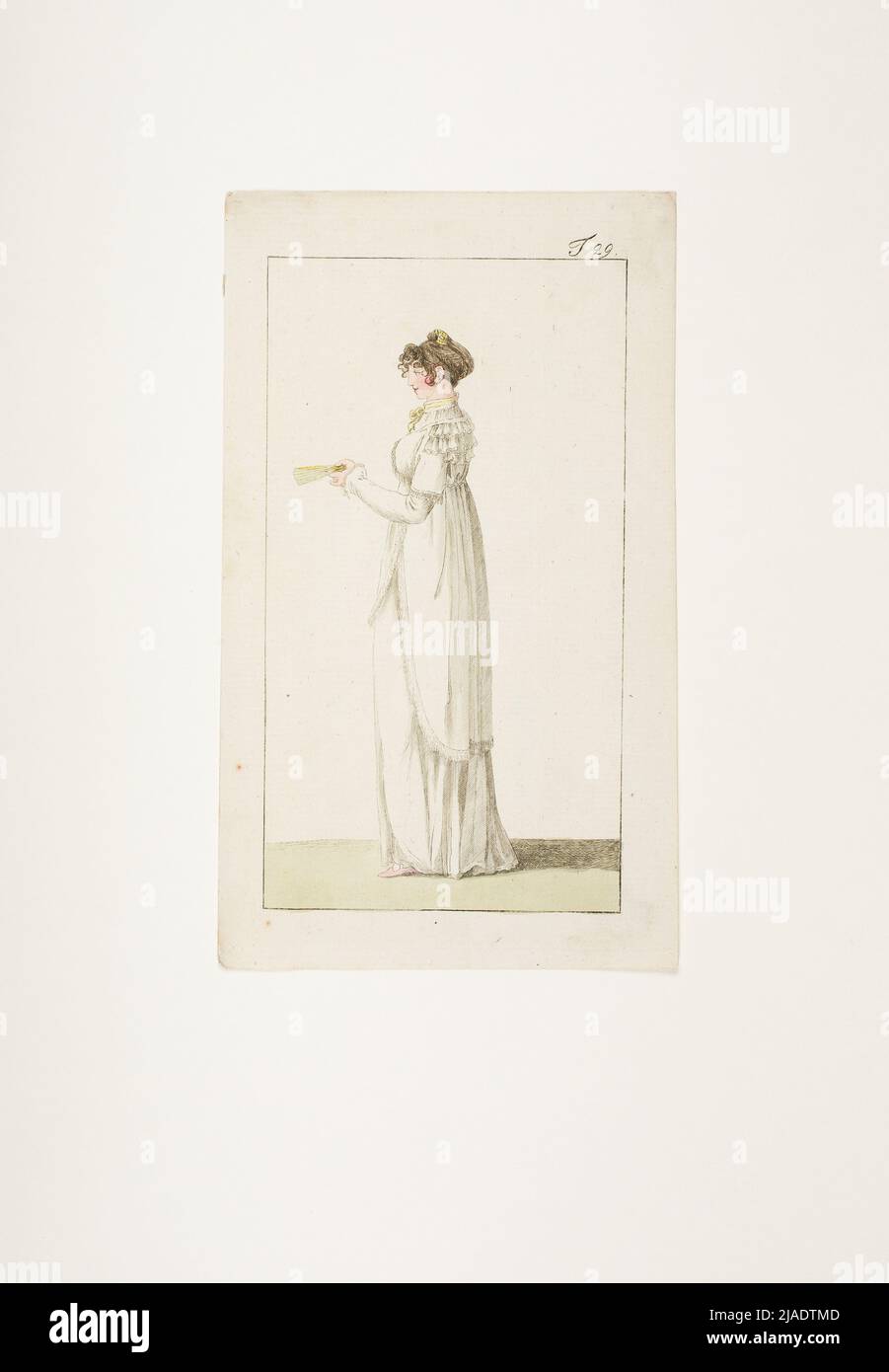 Fashion image: "Lady with a subject". Unknown Stock Photo - Alamy