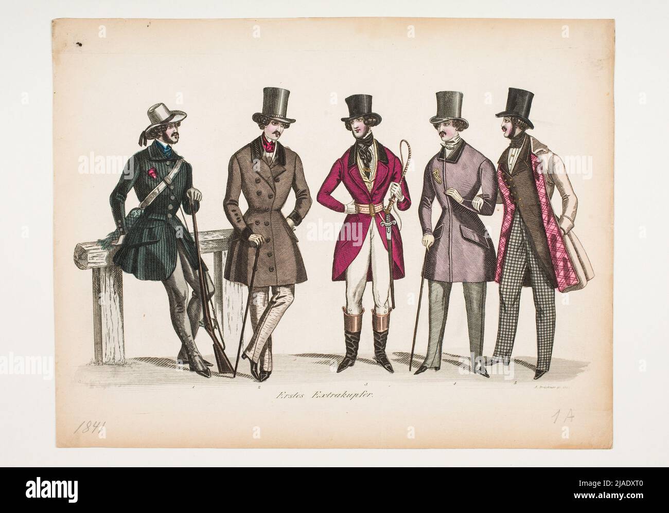 Fashion image: five men's fashion. Unknown Stock Photo - Alamy