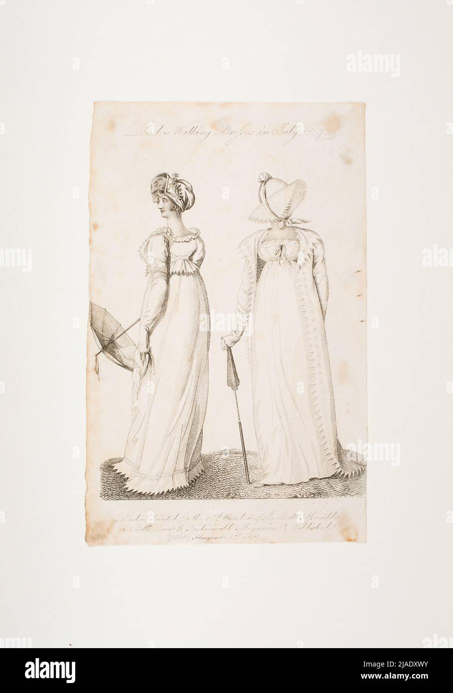 Vintage illustration two figures hi-res stock photography and images ...